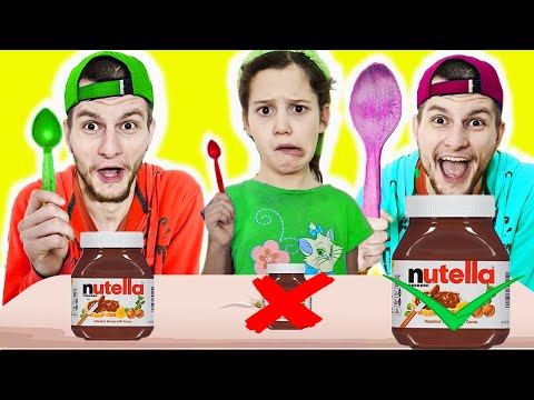 Büyük ve Küçük Kaşık Yemek Yarışması Uzun Bölüm | Big VS Small Spoon Food Challenge 3 | Kereviz TV