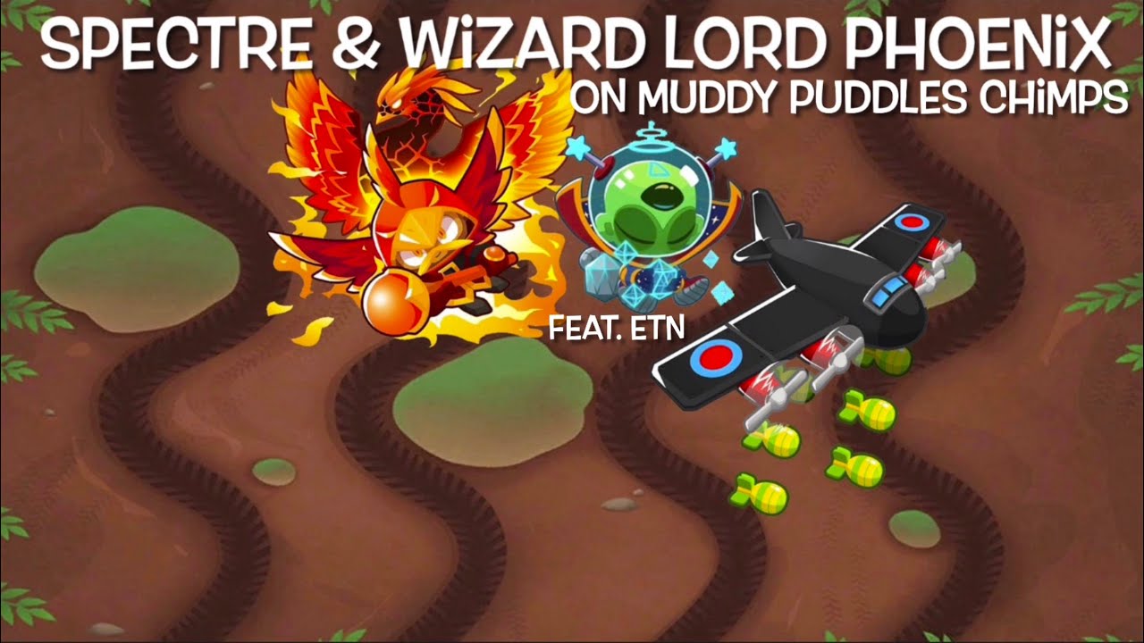 Spectre & Wizard Lord Phoenix on Muddy Puddles Chimps feat. ETN (BTD 6 ...