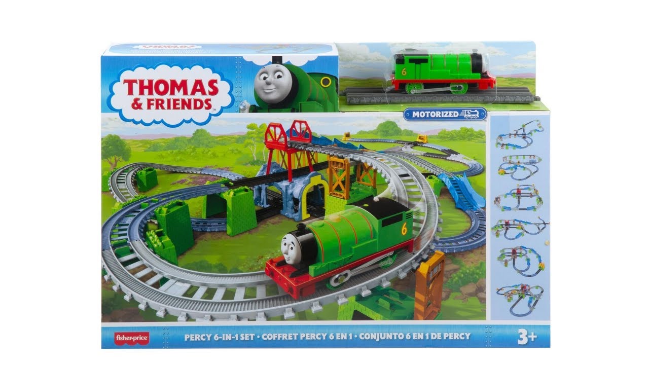 Thomas Trackmaster Percy 6 In 1 Set YouTube