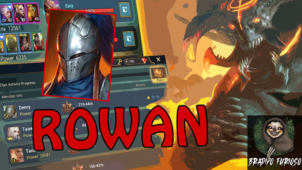 Rowan Old but Gold Cap. 90 #analisibradipe | Raid Shadow Legends - YouTube