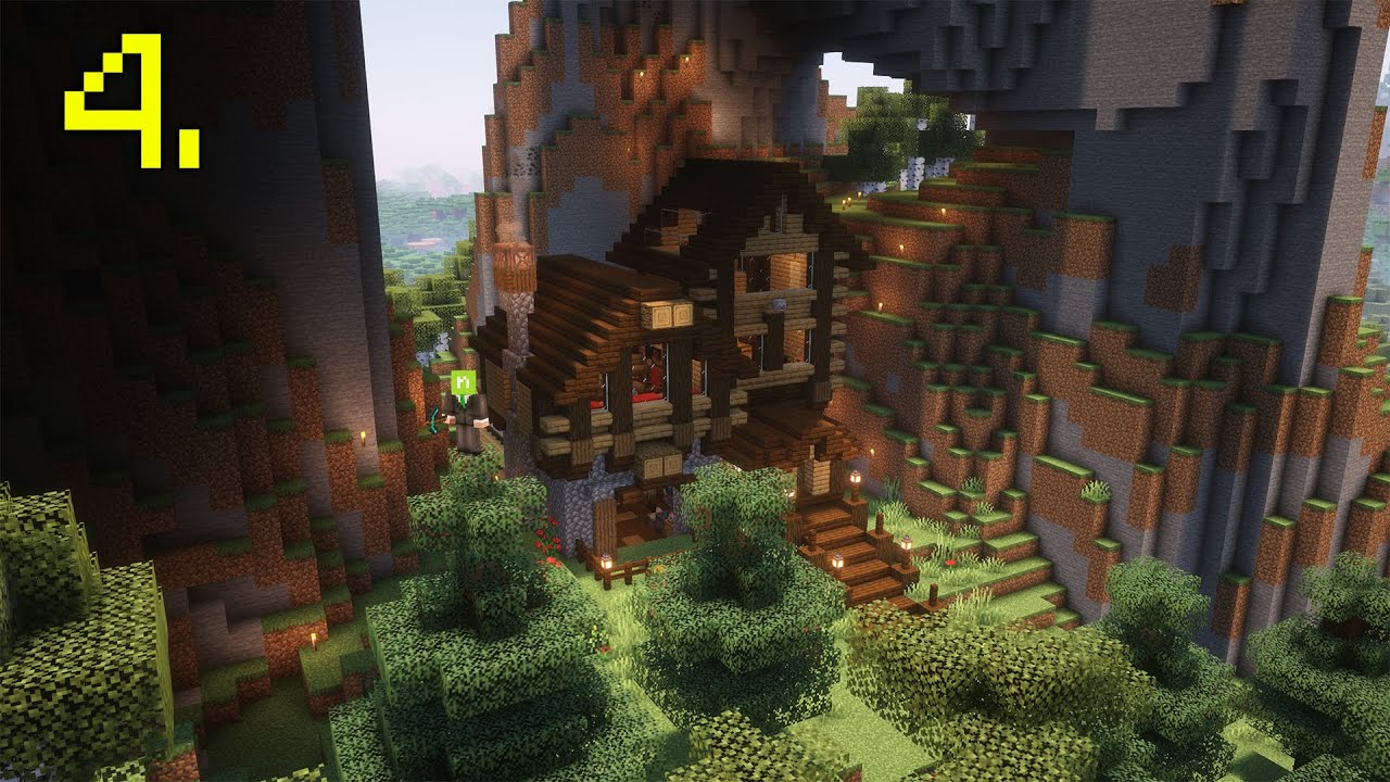 Building My First Minecraft Base in My Forever World - YouTube