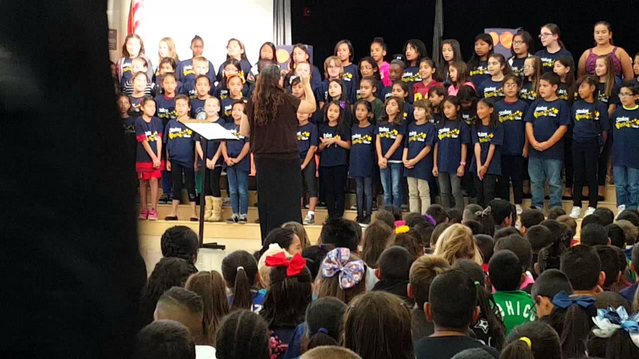 Philip Stokoe choir singing God Bless America! - YouTube