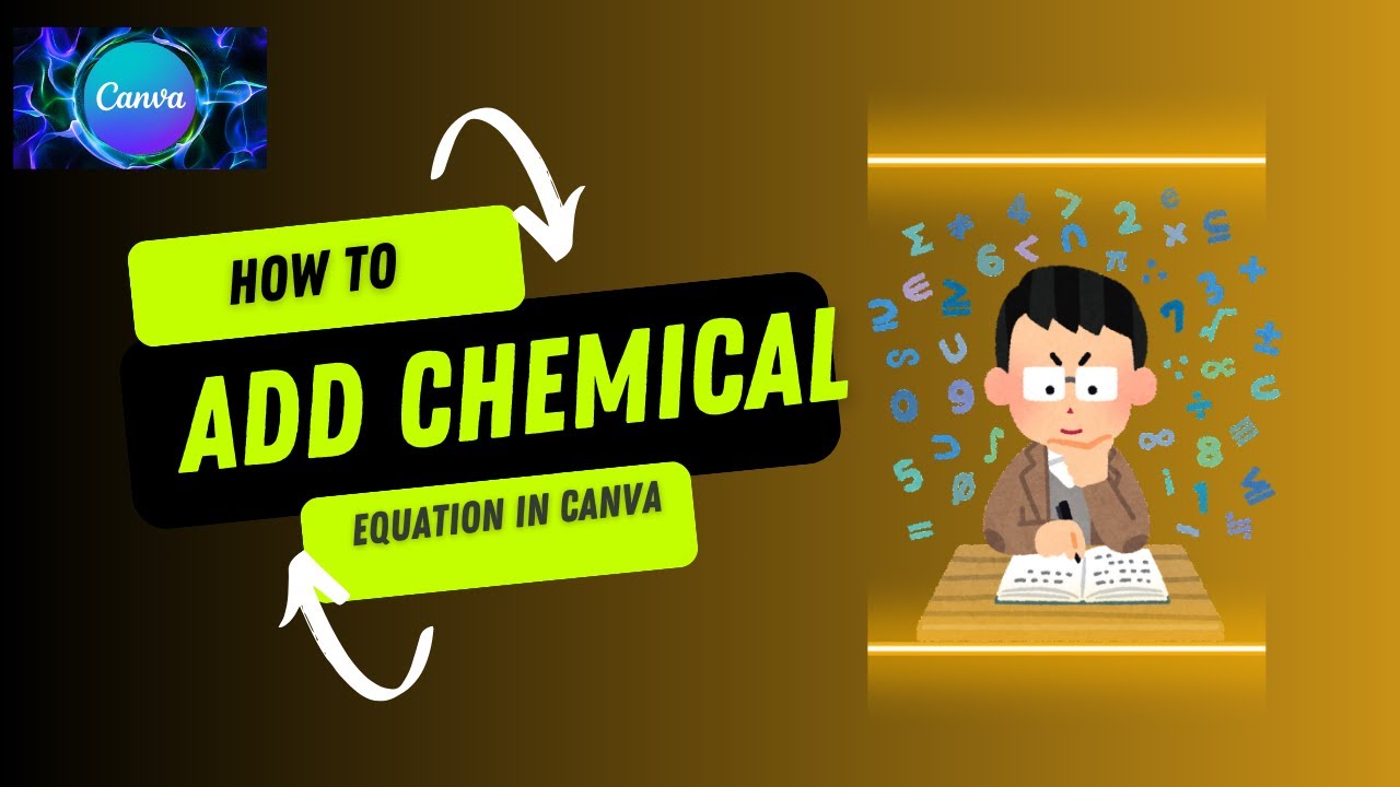 HOW TO ADD EQUATION ON CANVA - YouTube