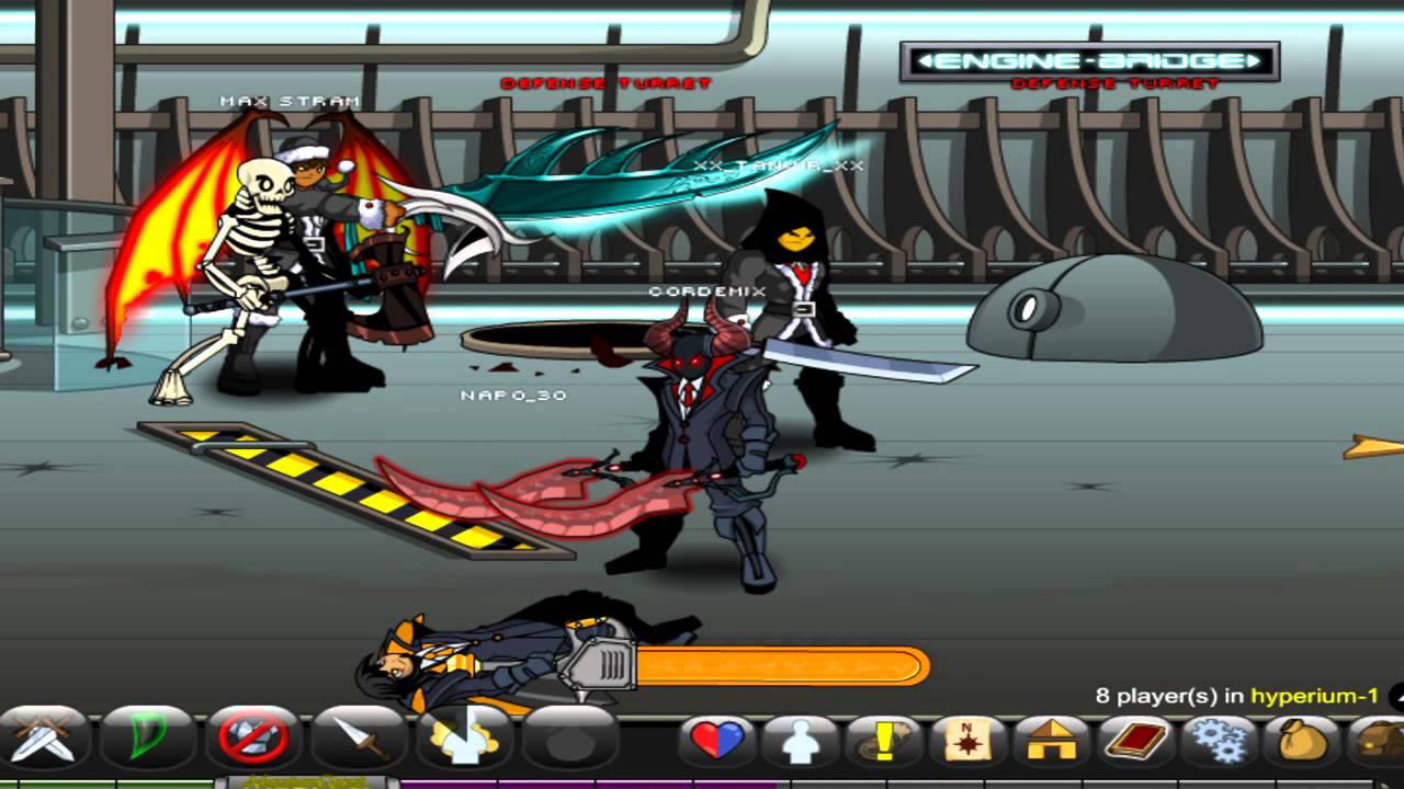 AQW - How make a lot of XP (hyperium) - YouTube