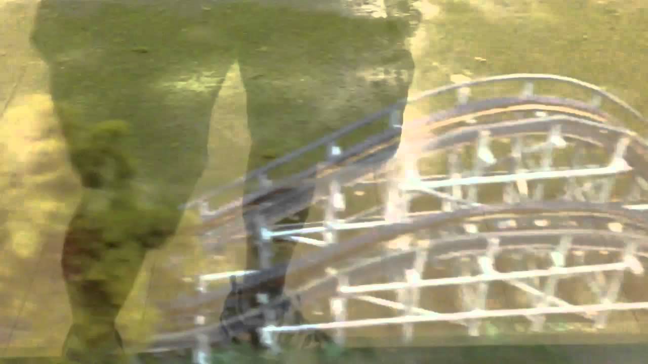 Blue Streak model at Cedar Point - YouTube