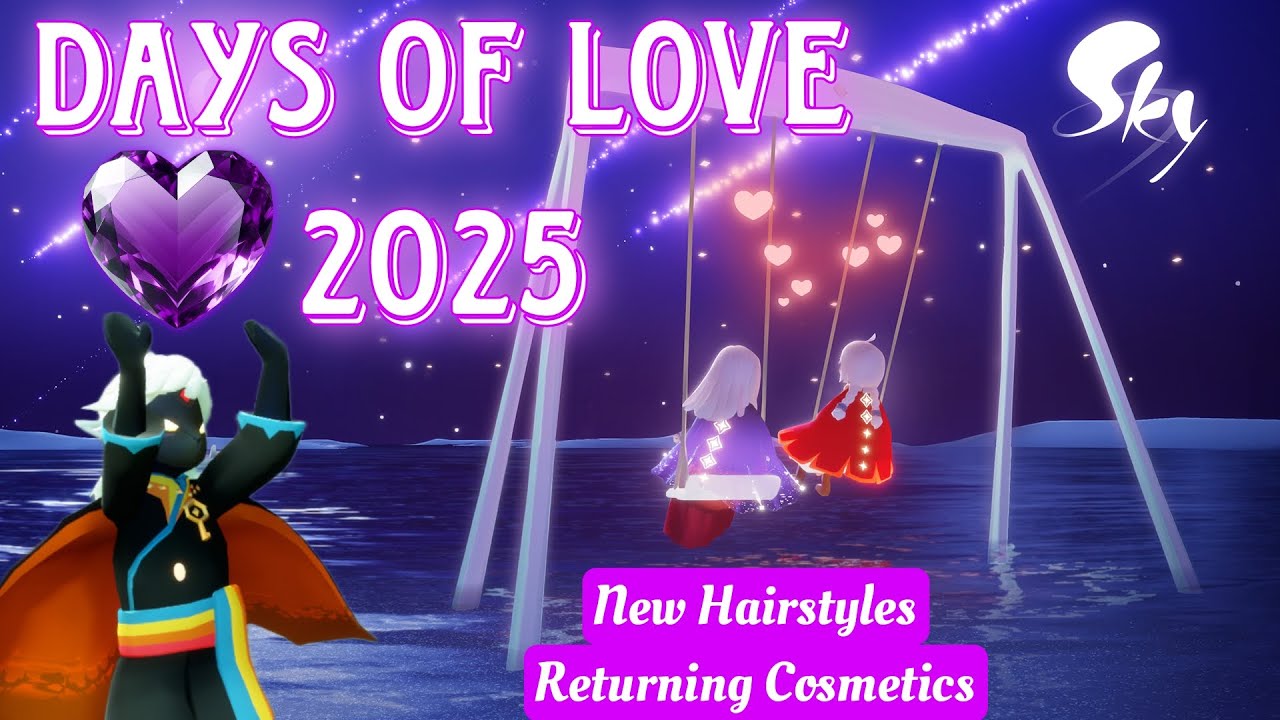 Days of Love 2025 | New cosmetics & Event area Sky cotL Beta - YouTube