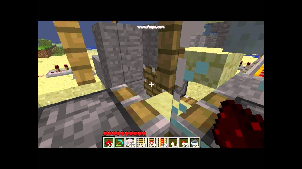 Minecraft - Minecart Elevator 2.0 - YouTube