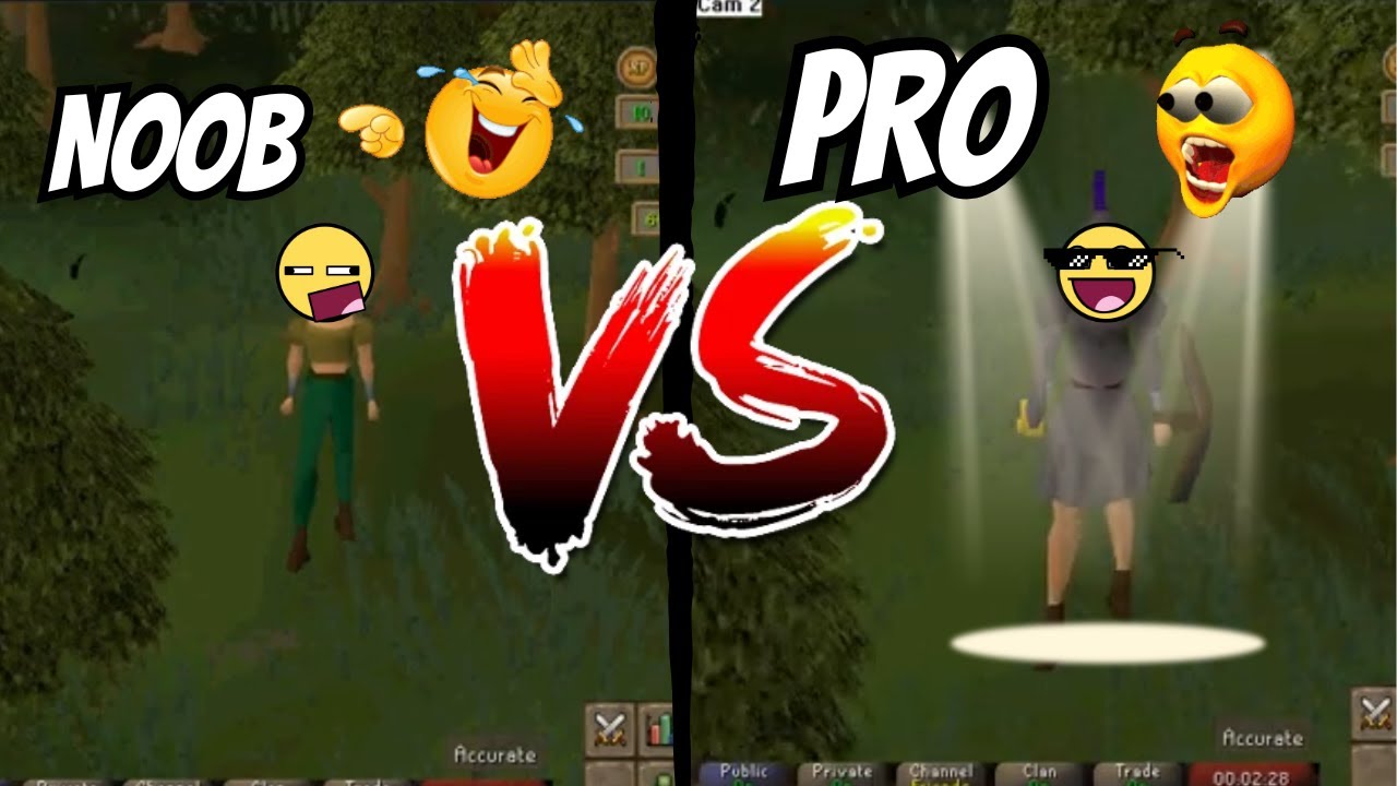 RuneScape - NOOB VS PRO!! - YouTube