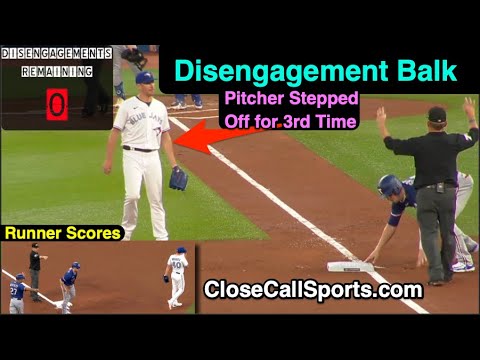 What Is Disengagement Violation In Baseball