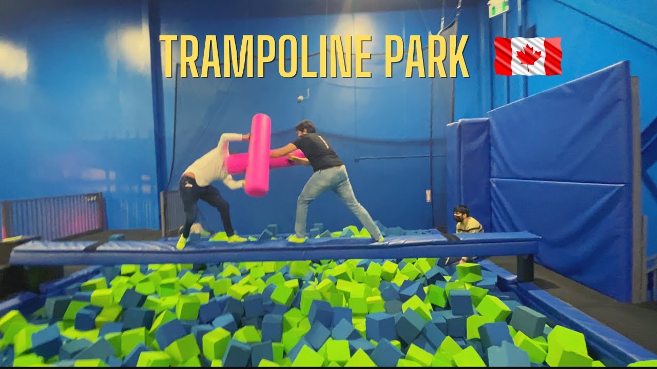 Trampoline Park fun - Toronto, Canada - YouTube