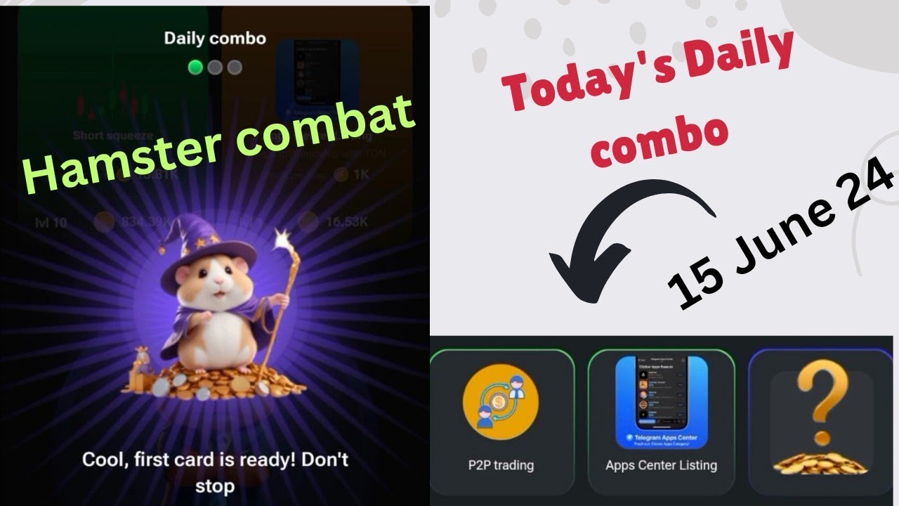 hamster combat daily combo | 15 June hamster combat daily combo today ...