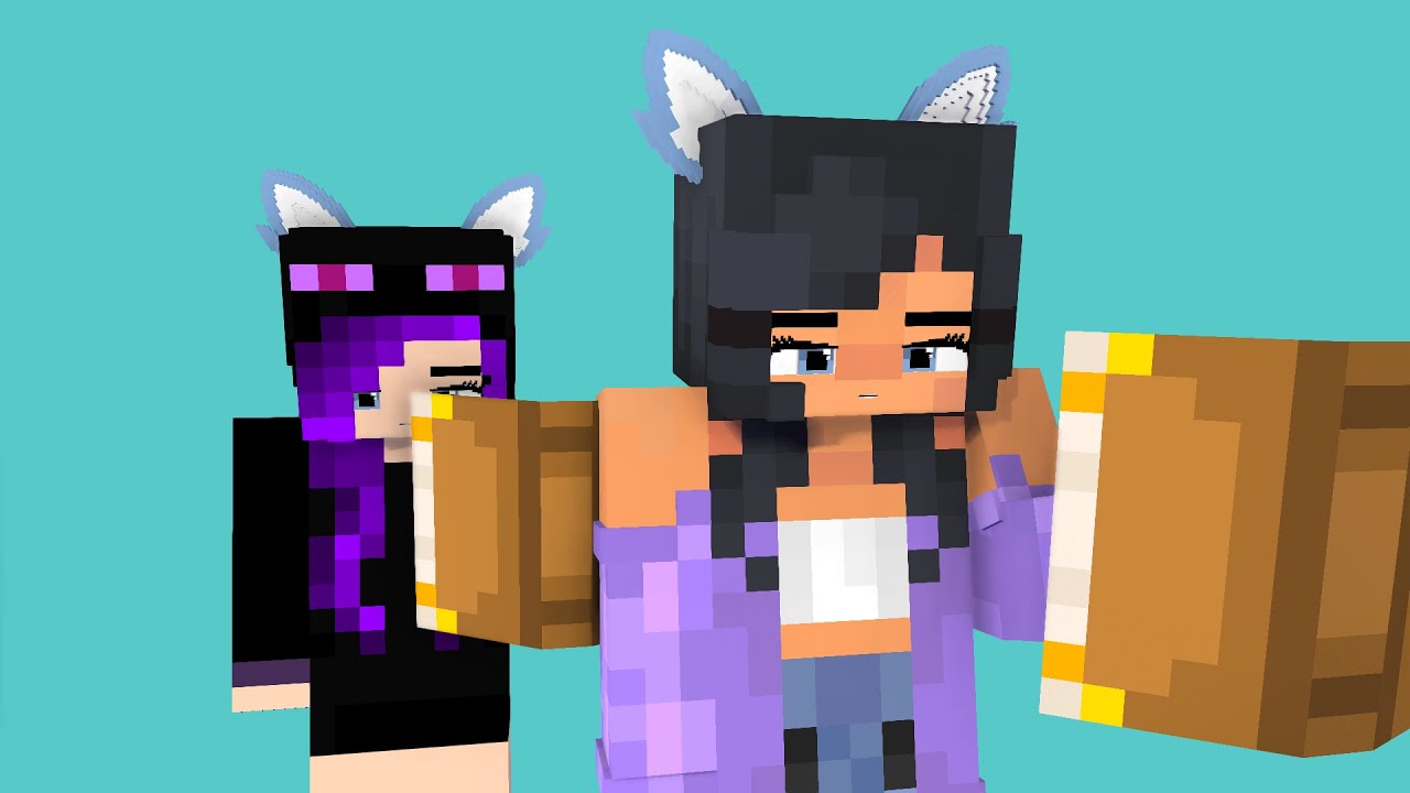 2002 OOPS I LIED YAY! ARIGATO PRETTY APHMAU AND ENDER GIRL - MINECRAFT ANIMATION #shorts - YouTube