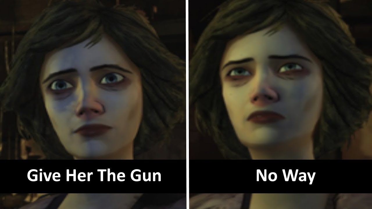 Give Irene The Gun vs. No Way - The Walking Dead Season 1 Episode 1 ...