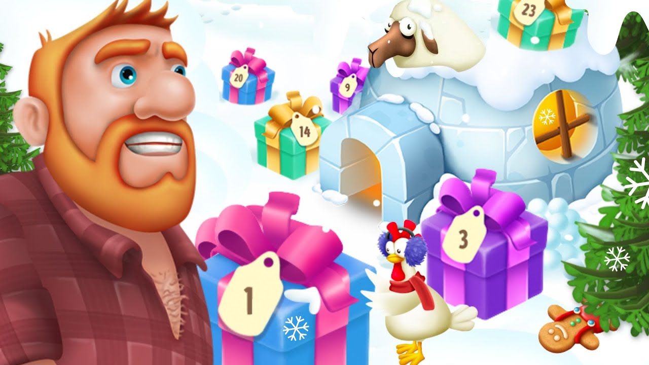 Presentes de Natal do Greg! Onde encontrar cada presente? | HAY DAY ...