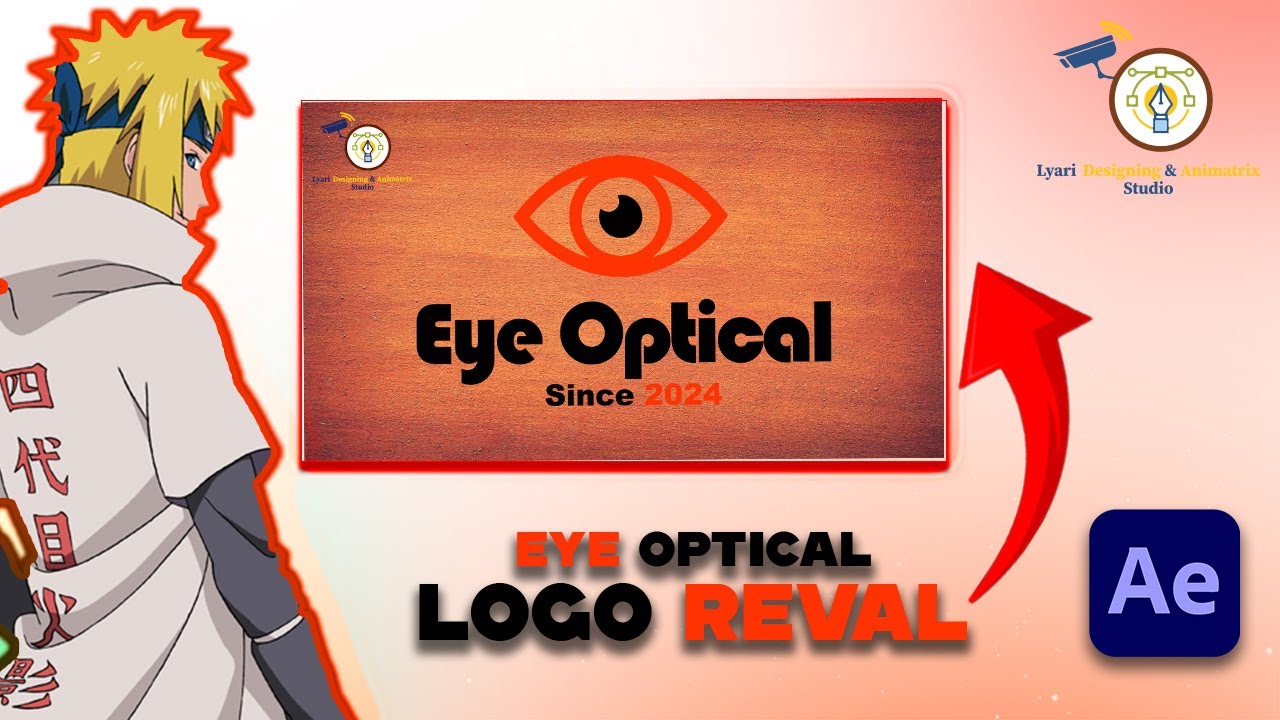 Eye Optical Logo Reveal in After Effects Created Motion Graphics by ...