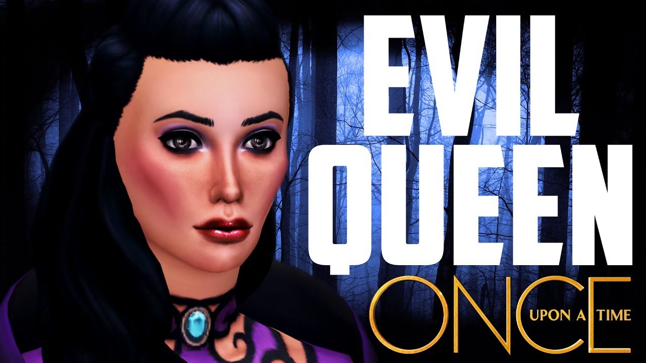 Evil Queen (OUAT) - Halloween Collab (Sims 4) - YouTube