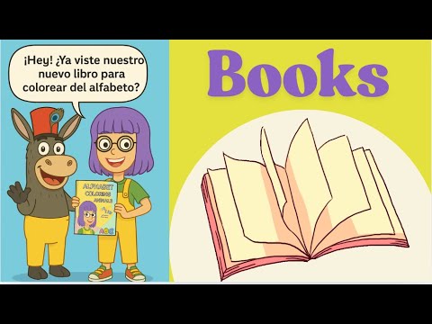 BOOKS Buba y Lu coloring book- LIBROS EN INGLES para niños.Videos ...