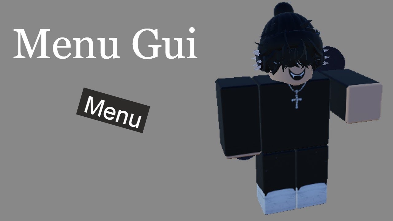 Menu Gui roblox studio - YouTube