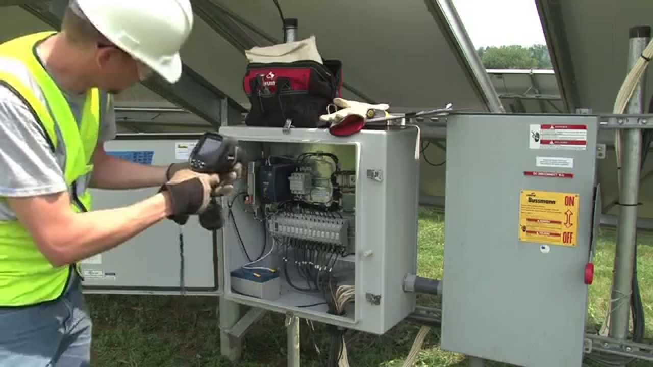 Solar Operations and Maintenance - IR Thermography (5 of 7) - YouTube