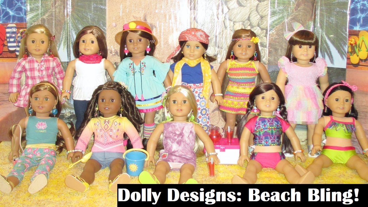 Dolly Designs: Beach Bling! - YouTube
