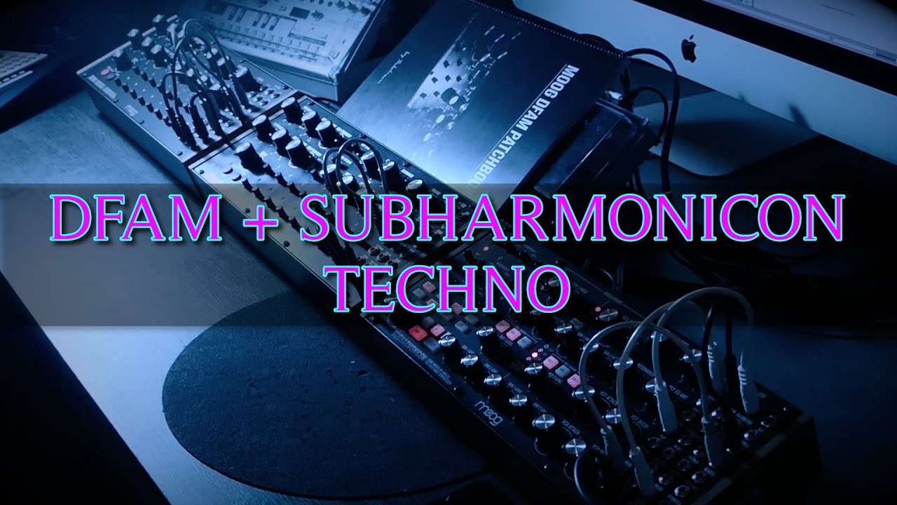 dfam techno & subharmonicon (techno) - YouTube