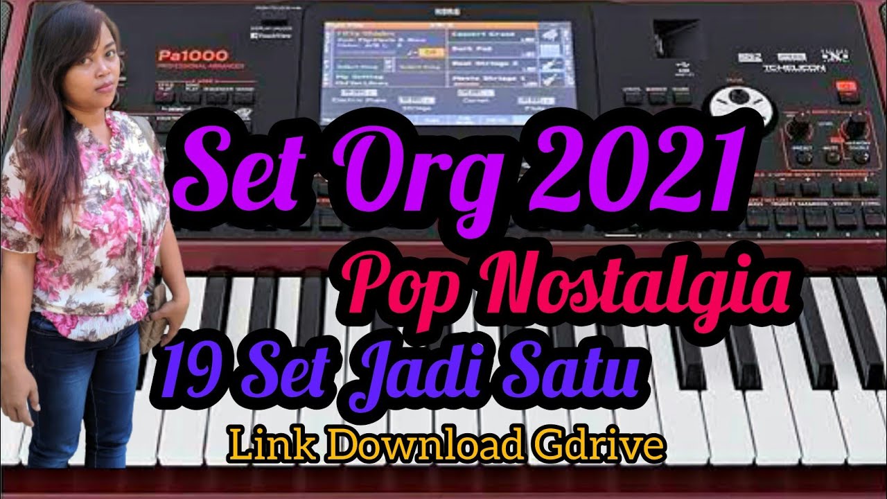 Set Org 2021 Pop Nostalgia Tembang Kenangan 19 Set Jadi Satu Kualitas ...