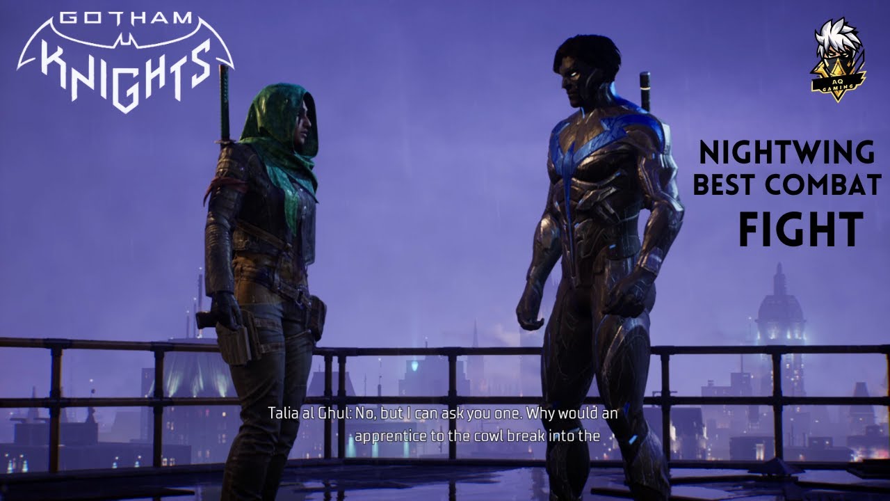 Nightwing Best Combat with Street Freaks In Gotham Knights | Ps5 ...