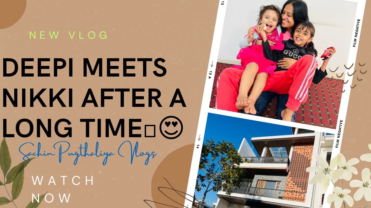 Meets Dhairya After Her Operation 😔😔| Deepi Meets Nikki After A Long ...