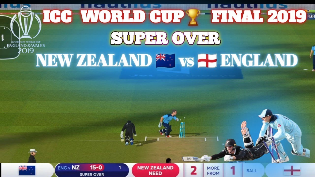 2019 World cup final super over New Zealand vs england world cup final ...