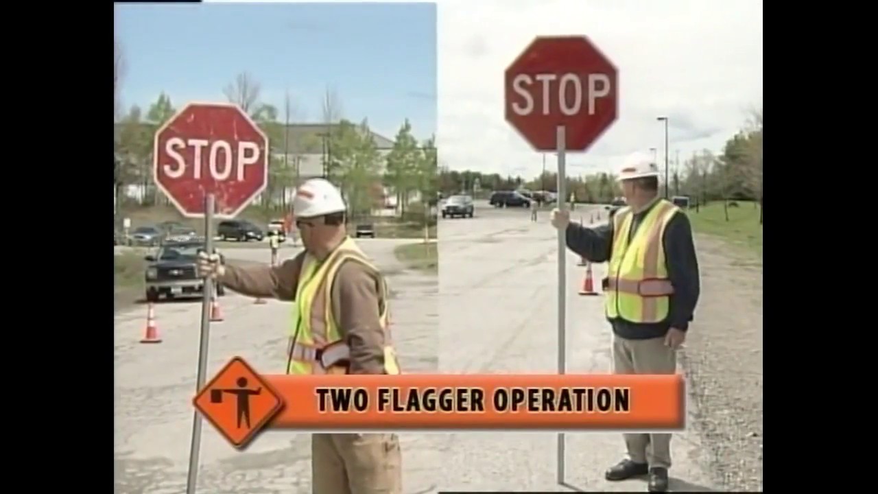NES flaggers safety and training - YouTube