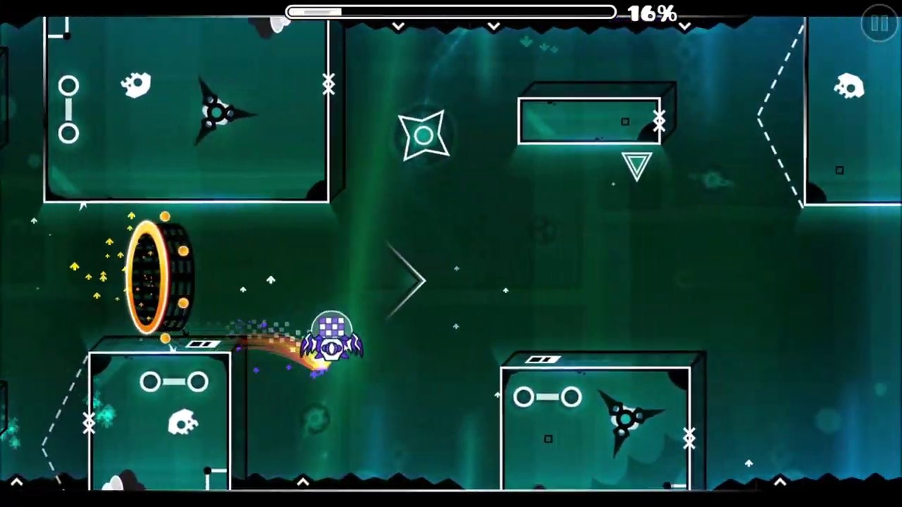 Geometry Dash 2.11 | Daily Level #110 - YThsaD by Gepsoni4 {3 Coins ...