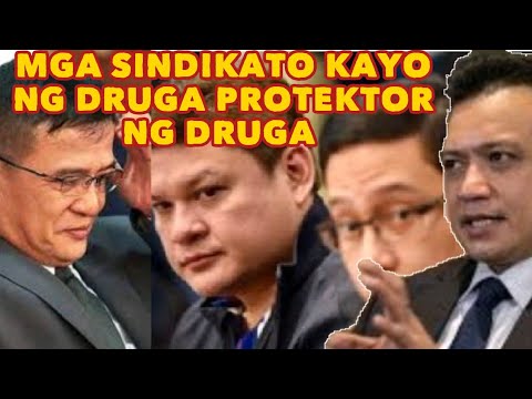 NICANOR FAELDON, POLONG DUTERTE, MANS CARPIO AYON KAY SEN. TRILLANES ...