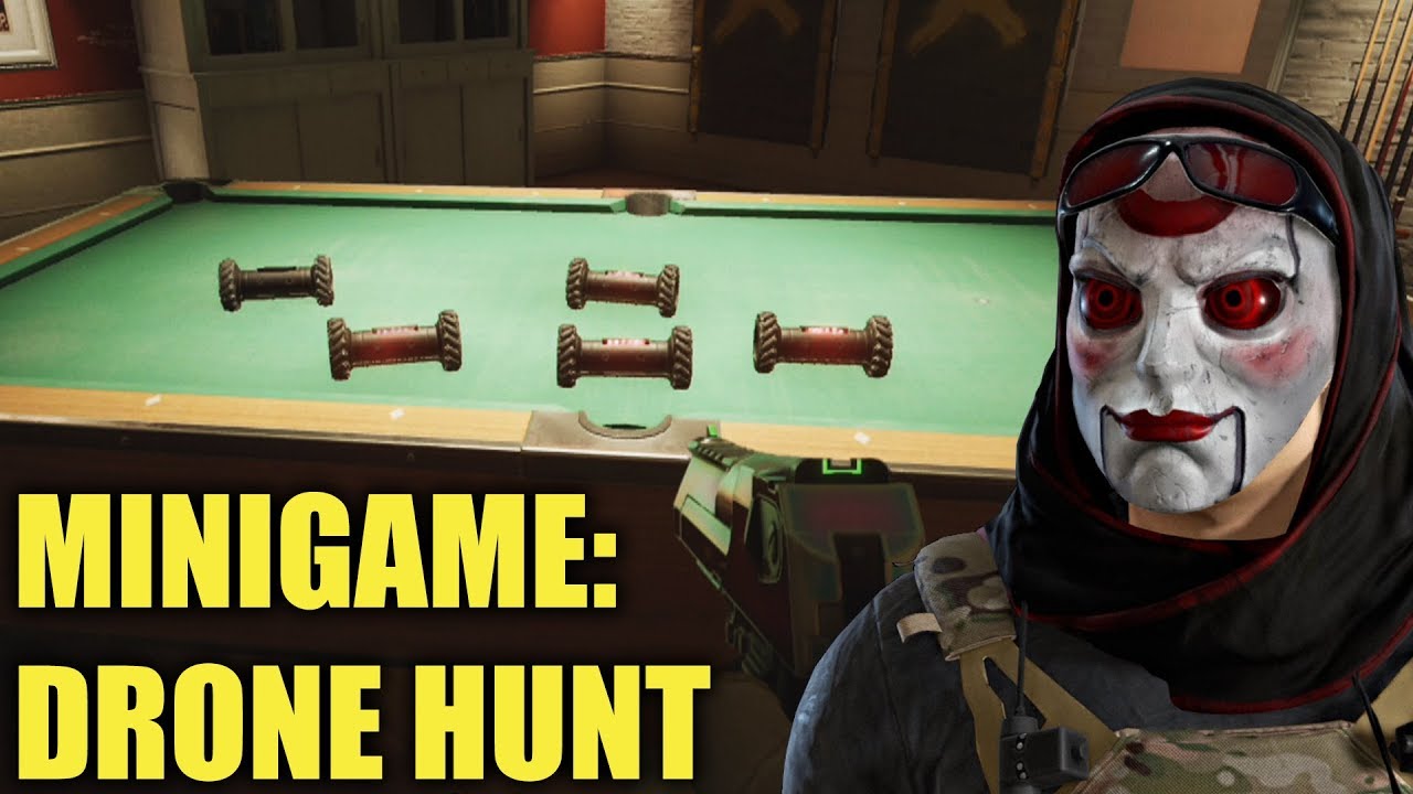 Drone Hunt! #2 - Rainbow Six Siege (Prop Hunt Minigame) - YouTube