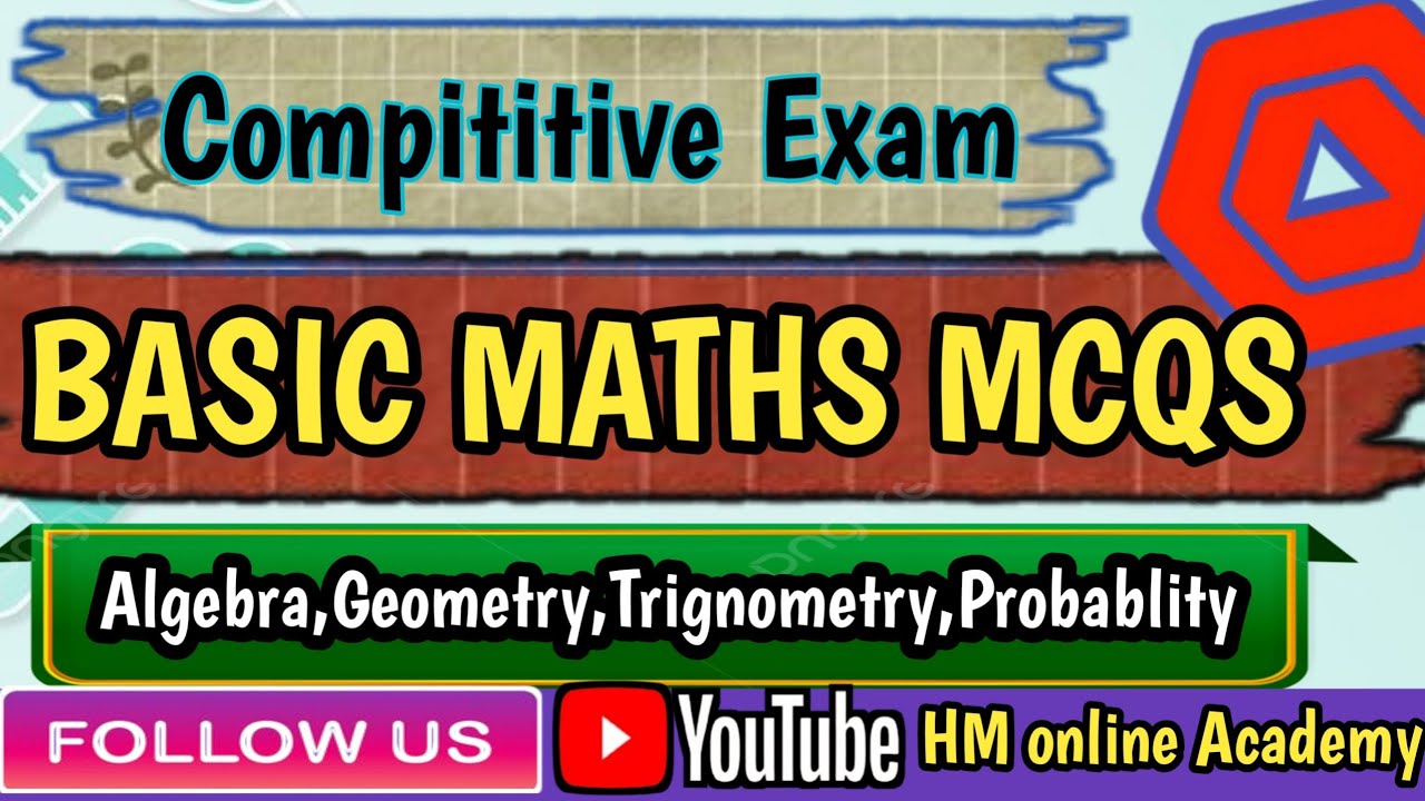 Maths|Basic Maths mcqs|Basic mathematics for compititive exams - YouTube