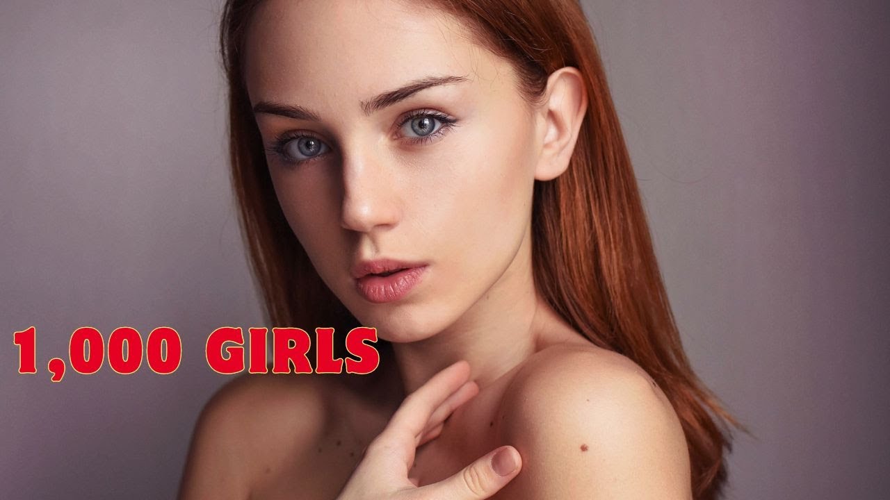 1000 girls in our video selection | One hour of beautiful girls - YouTube