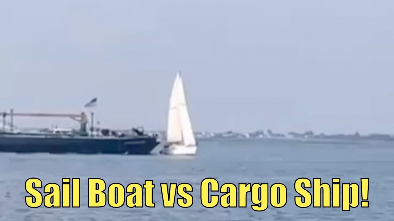 Sail Boat vs Cargo Ship! | Googans of the Week - YouTube
