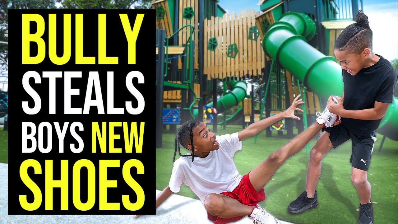 BULLY STEALS Boys NEW SHOES, What Happens Is Shocking - YouTube