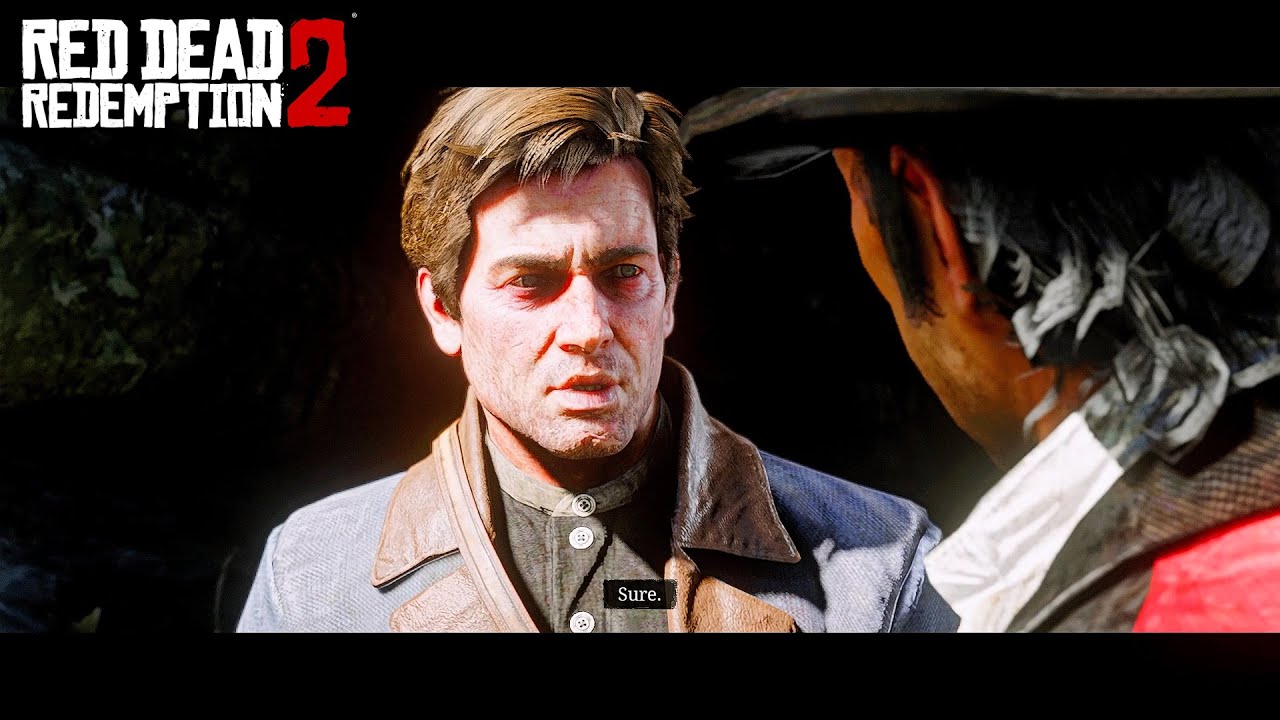 I just realize that this scene has high and low honor scene - RDR2 ...