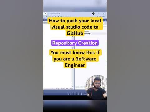 How to push visual studio code to GitHub and Repositories creation #github #shorts #coding # ...