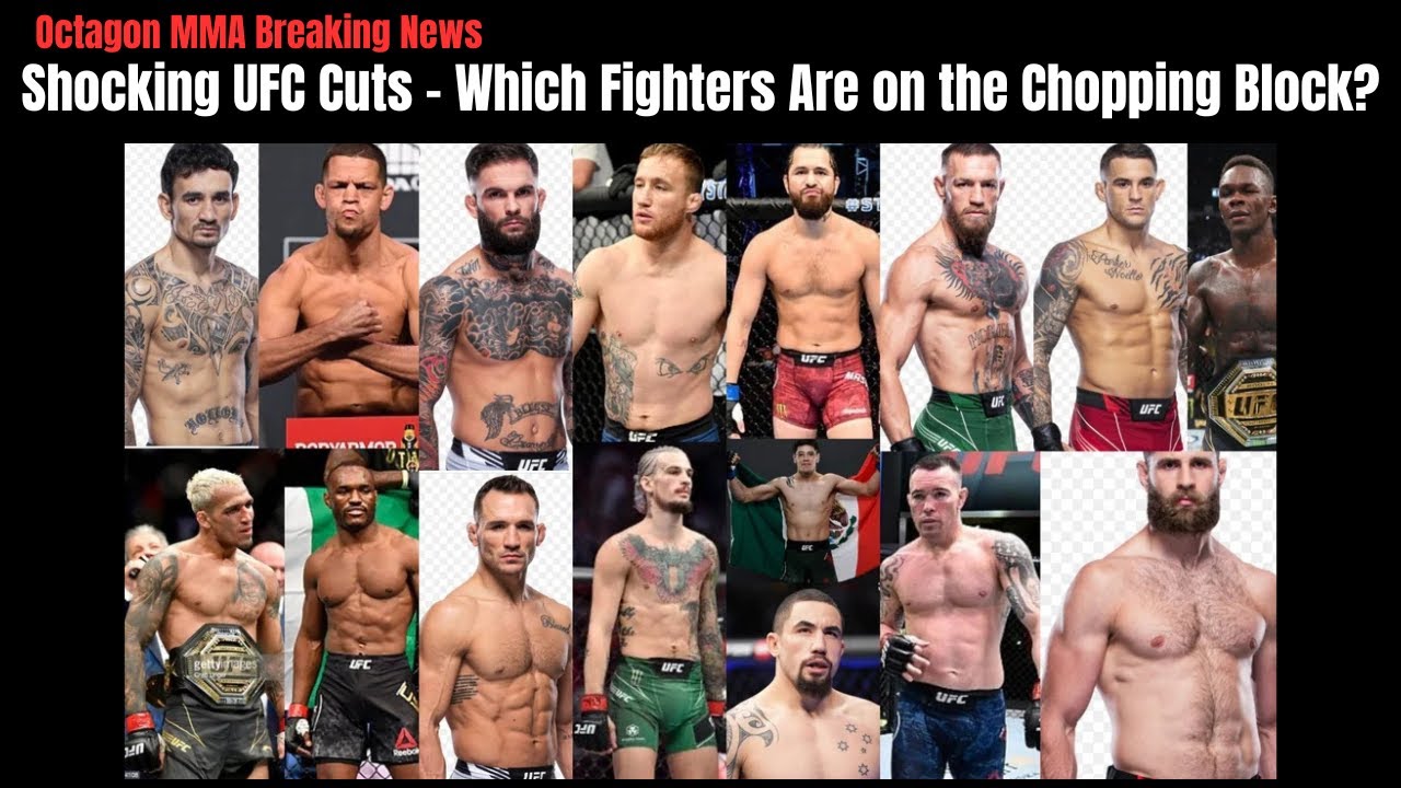 Shocking UFC Cuts – Which Fighters Are on the Chopping Block? - YouTube