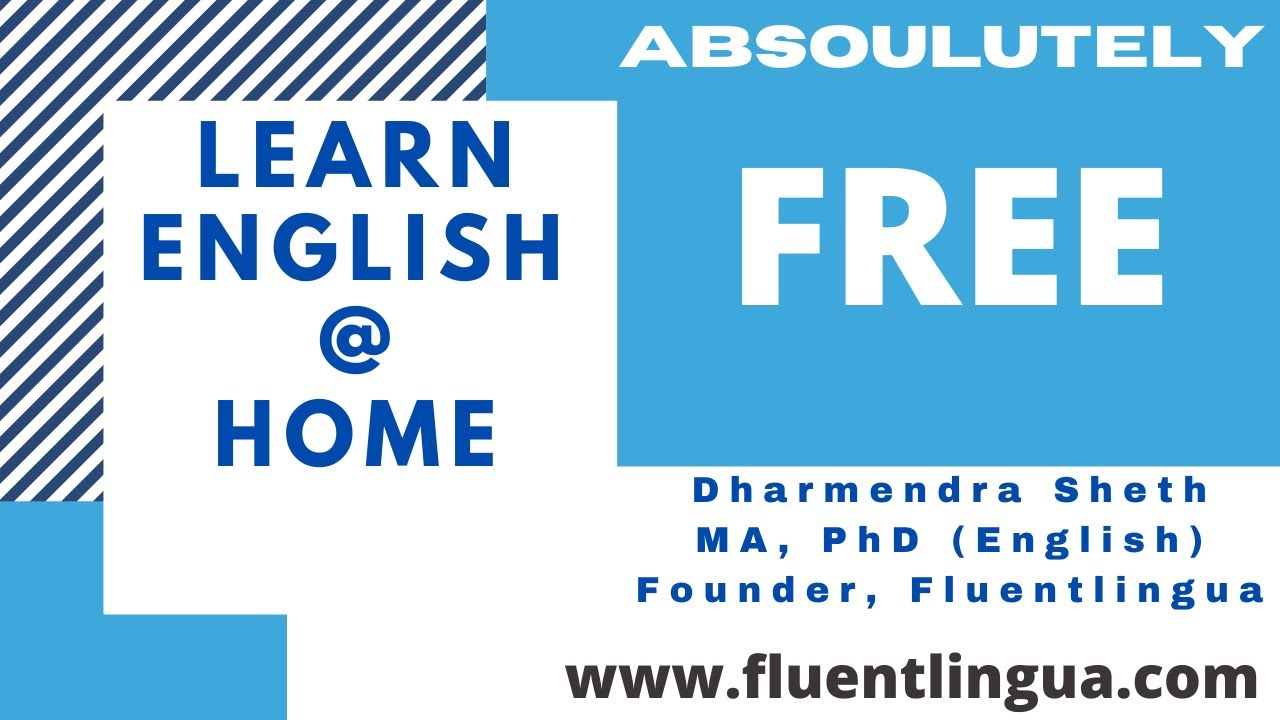 Learn English at home with Fluentlingua website - YouTube