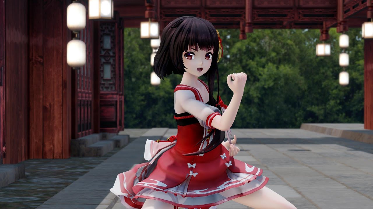 【MMD】1, 2 Fanclub / Mikito-P x Hane & SIA x 泠鸢yousa【广东话】 - YouTube