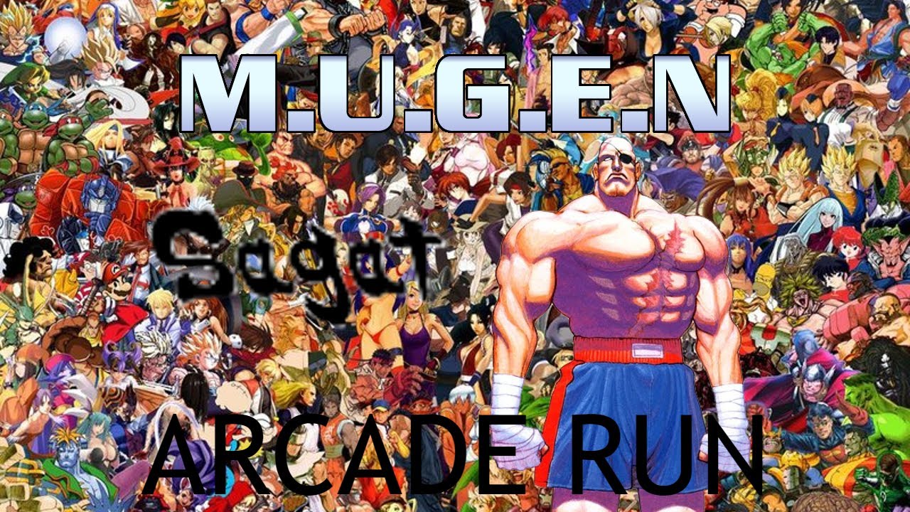 MUGEN: M206's Sagat Arcade Run - YouTube