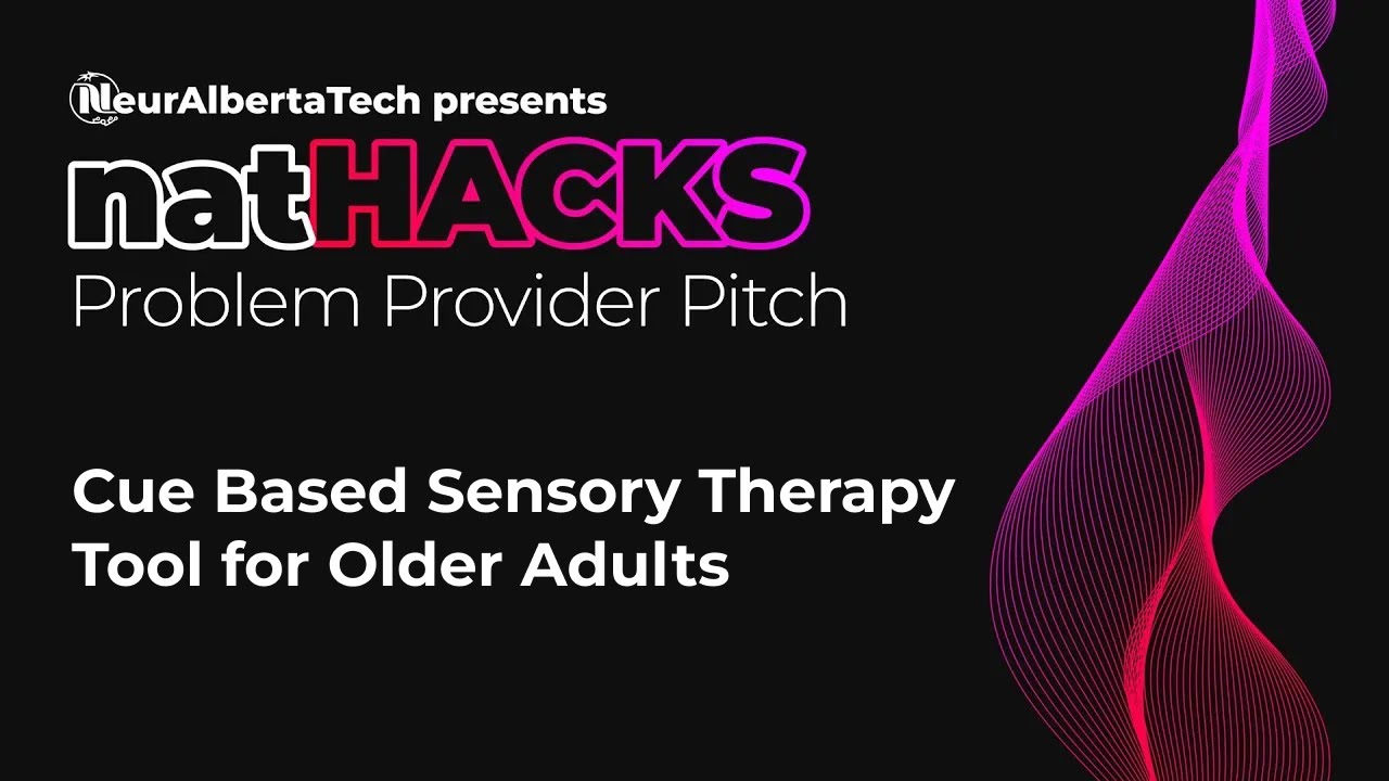 Cue Based Sensory Therapy Tool for Older Adults | natHACKS 2024 Problem ...
