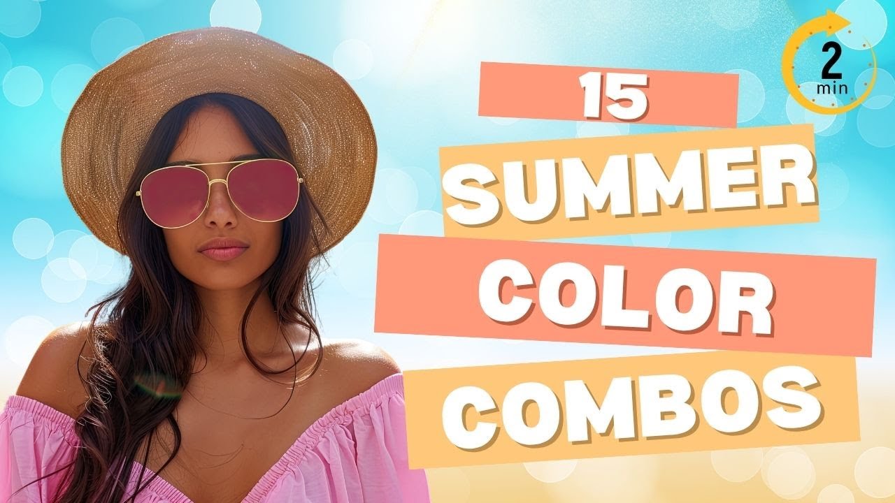 15 Summer Color Combos That Always Look Stylish ☀️ | Outfit Color ...