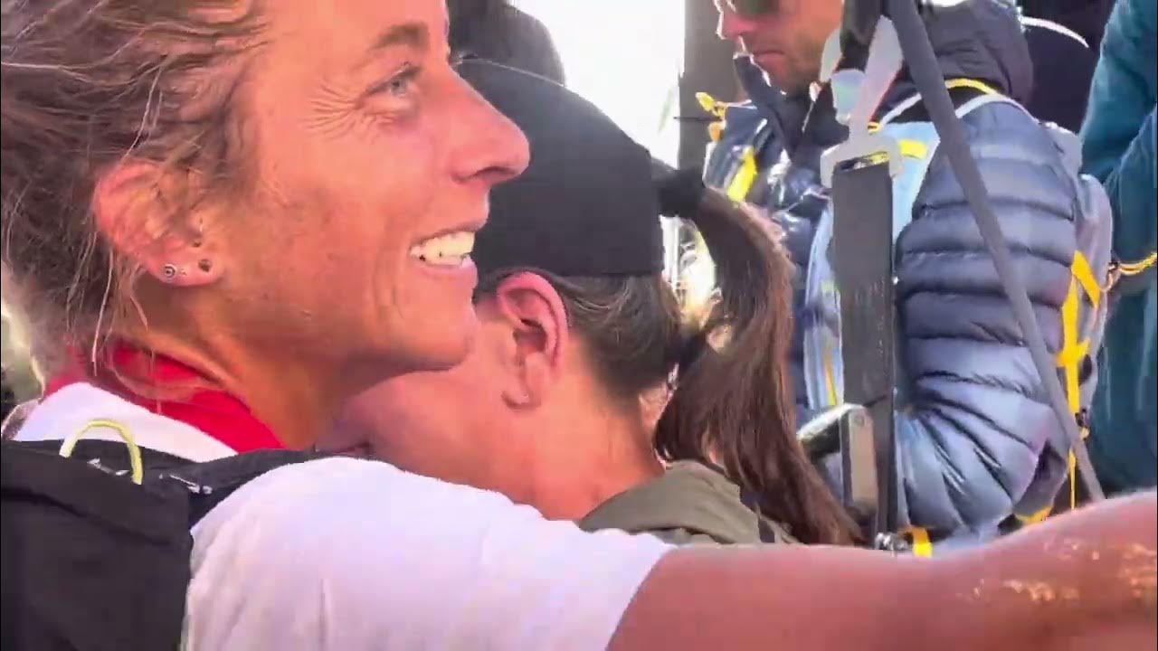 Courtney Dauwalter Wins Hardrock 100 - YouTube