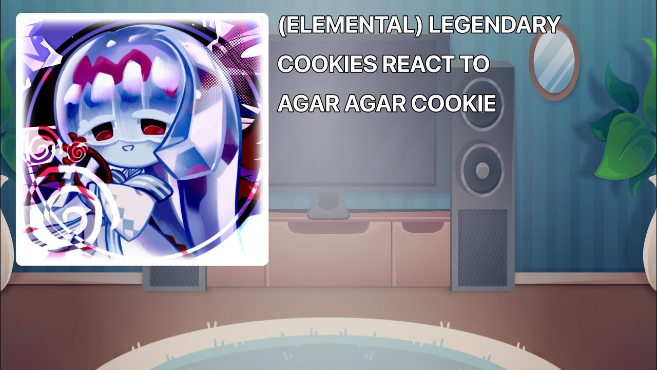 LEGENDARY COOKIES REACT TO AGAR AGAR COOKIE (short) - YouTube