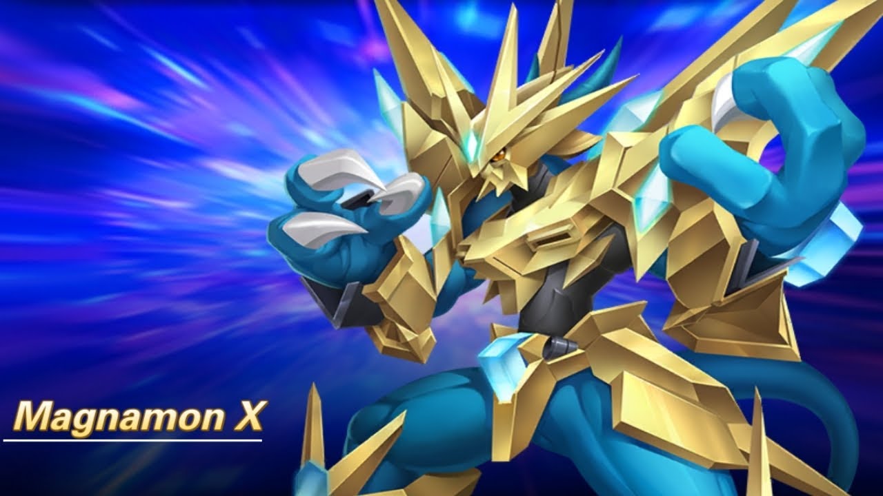 Magnamon X Skills demonstration [Last Tamer Tale] #digimon #games - YouTube