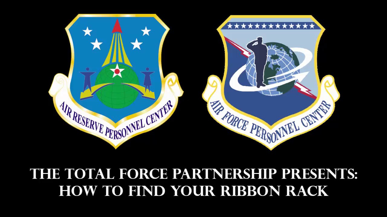 The Total Force Partnership Presents "How to find your ribbon rack ...