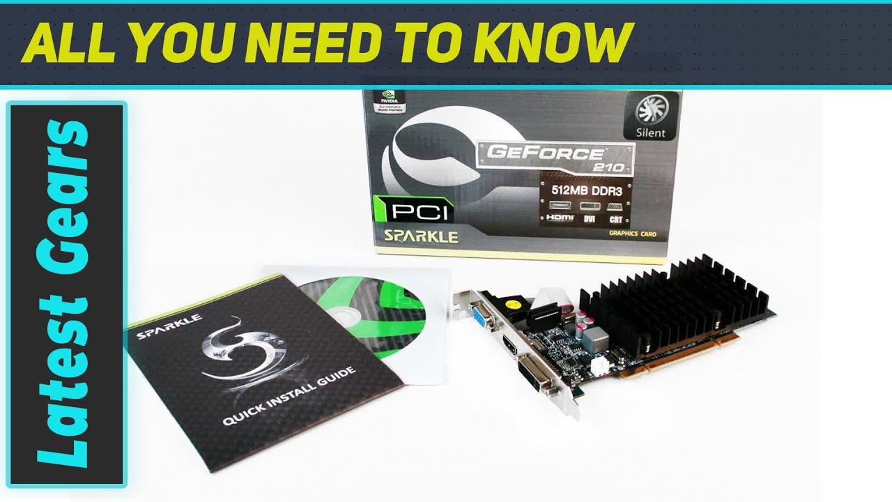 NV G210 512M DDR3 HS PCI Retail Graphics Card by Sparkle PC: The Best ...